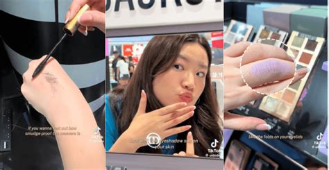 The Best And Most Hygienic Way To Use Makeup Testers When You Shop At Beauty Stores Daily