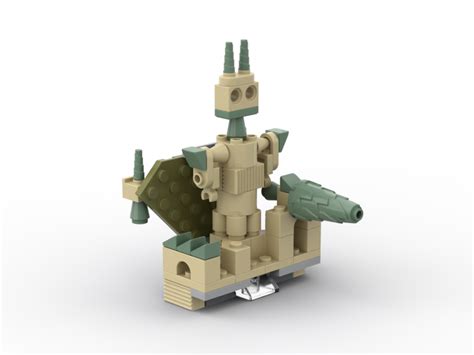 Lego Moc 30435 Robots Variations01 By Oldschool Rebrickable Build