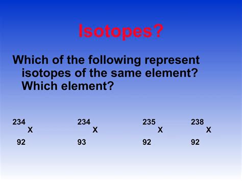 Notes Isotopes Ions Chemistry Powerpoint Ppt