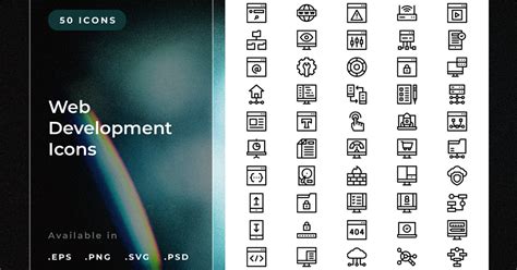 Web Development Icons Icons Ft Web And Icons Envato