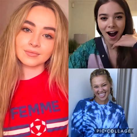 Sabrina Carpenter Hailee Steinfeld And Olivia Holt 1 Public Sex 2 Sexy Girl You Fuck In The