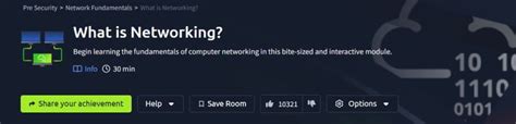 networking cybersecurity tryhackme learningjourney