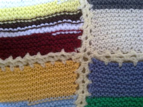 Mum S Simply Living Blog Number Joining Knitted Squares