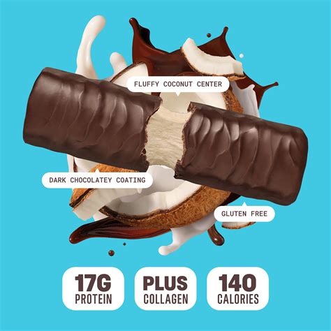 Mua Built Bar Puff Protein Bars Coconut Puff 17g Protein Snacks On