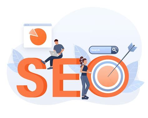 Premium Vector Seo Optimization Web Analytics And Seo Marketing Social Media Concept Business