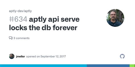 aptly api serve locks the db forever · issue 634 · aptly dev aptly