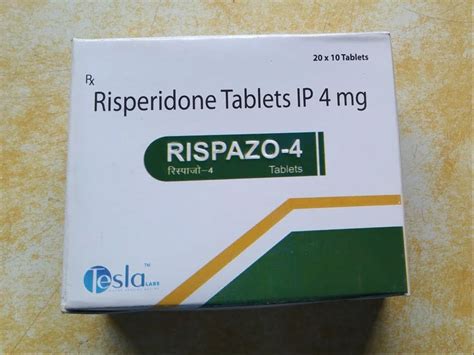 4mg Risperidone Tablet Ip At ₹ 120box रिसपेरीडोन टैबलेट In Pune Id