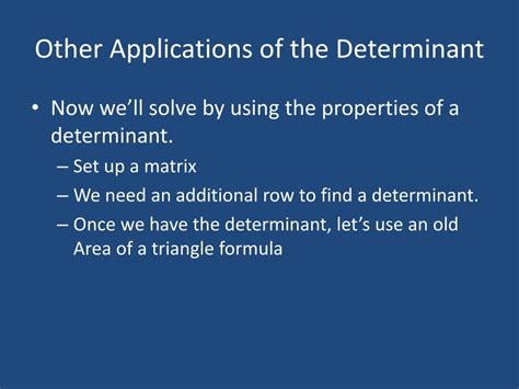 PPT Cramers Rule For Matrices PowerPoint Presentation Free Download ID 5563949