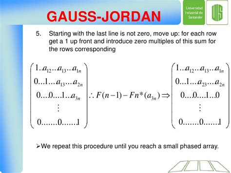 Gauss Jordan