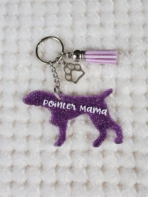 Customizable Pointer Keychain Personalized Pointer Keychain Etsy