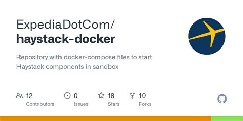 Github Expediadotcomhaystack Docker Repository With Docker Compose Files To Start Haystack