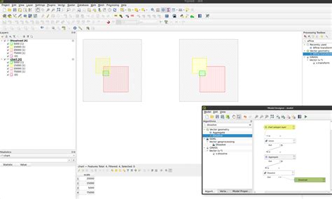 Qgis Clip Overlapping Polygons Based On Condition Geographic