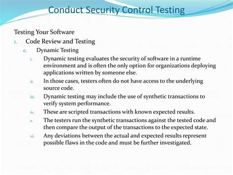 Domain 6 Security Assessment And Testing Pptx