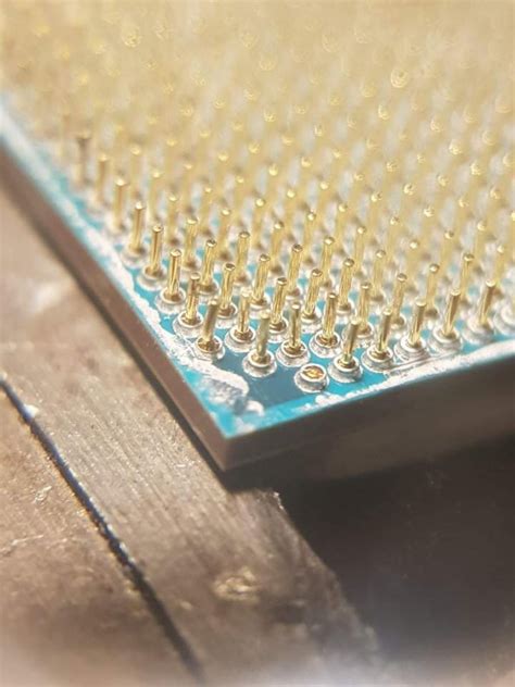 Successful 1st Attempt At Soldering Pins To Cpu Rsoldering