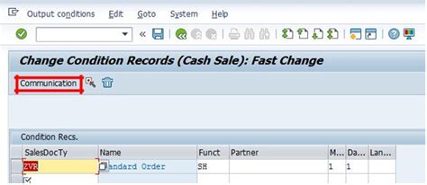 Sap Abap Central Panoramic View Of Output Type