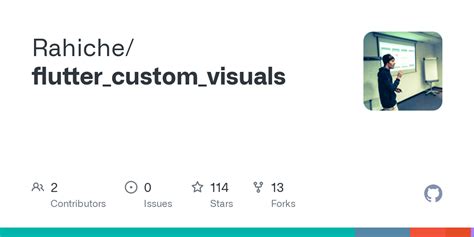 GitHub Rahiche Flutter Custom Visuals