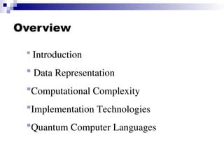 A Brief Introduction Of Quantum Computing PPT