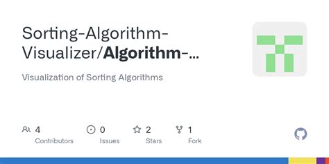 Github Sorting Algorithm Visualizeralgorithm Visualizer