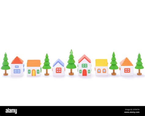 Miniature Clay House Cut Out Stock Images And Pictures Alamy