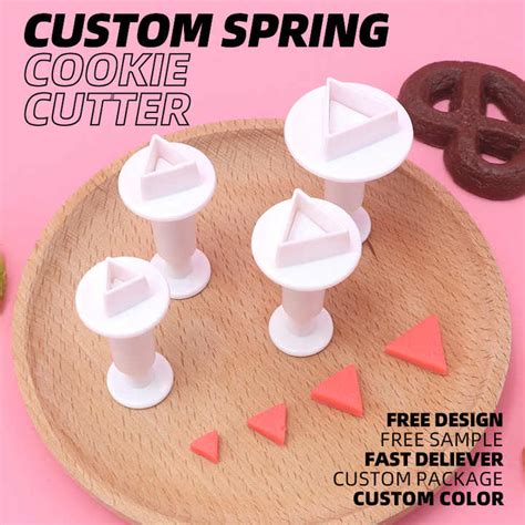 Basic Diy Triangle Shape Press Biscuit Mold Simple Geometric Figure