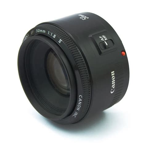 Объектив Canon EF 50mm f/1.8 II - купить по выгодной цене в интернет ...