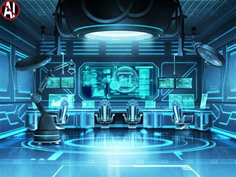 みにくる背景cg素材集『未来編』part02 Blue×black A [背景専門店みにくる] 預告作品 Dlsite 同人