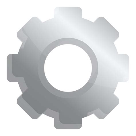 Premium Vector Gear Cog Icon Cartoon Of Gear Cog Vector Icon For Web Design Isolated On White