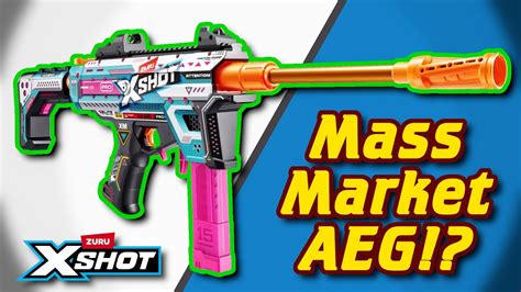 The Xshot Pro Aeb A Nerf Aeg Available On Shelves Youtube