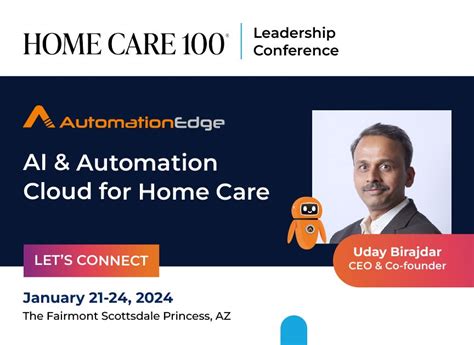 Homecare100 Aiinhomecare Innovation Networking Futureofhomecare Homecare Ai Uday Birajdar