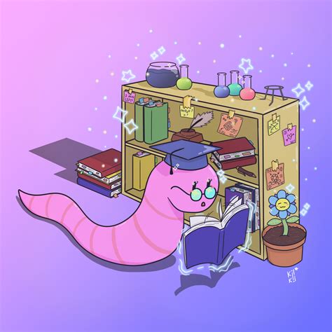 Gloopy The Bookworm By Yourlocalpostman On Newgrounds