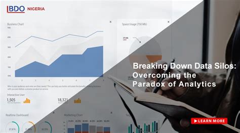 Bdo Professional Services On Linkedin Breaking Data Silos Overcoming The Paradox Of Analytics