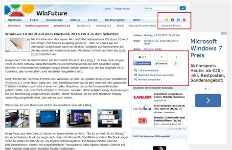 Tipp Social Media Buttons Auf Websites Ausblenden Tutonaut