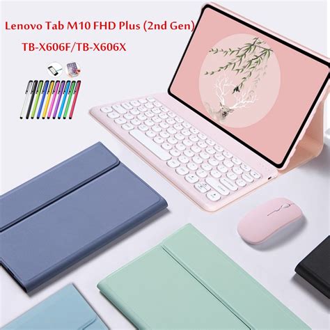 For Lenovo Tab M Fhd Plus Nd Gen Tb X F Tb X X Inch With Mouse Wilress Bluetooth