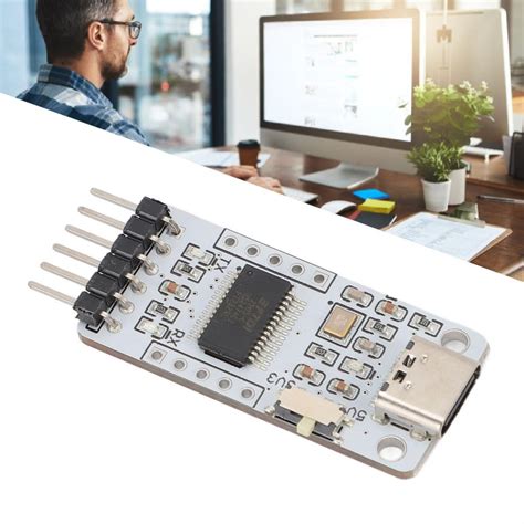 Bamaxis USB To TTL Serial Port Module 3 3V 5V FT232RL Adapter Sensitive Powerful Chip For