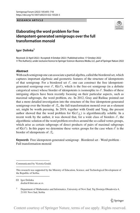 Elaborating The Word Problem For Free Idempotent Generated Semigroups Over The Full