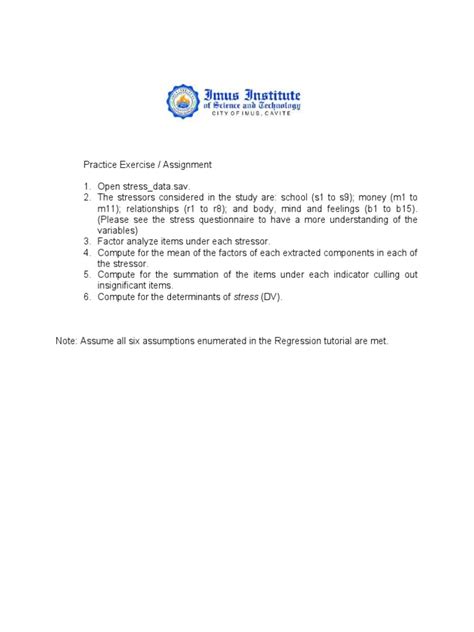 Factor Analysis And Regression Pdf