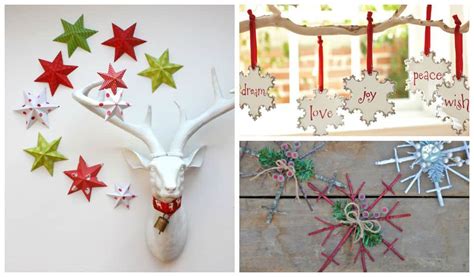 28 Cute DIY Snowflake Ideas