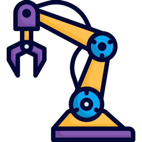 Robot Arm Generic Outline Color Icon