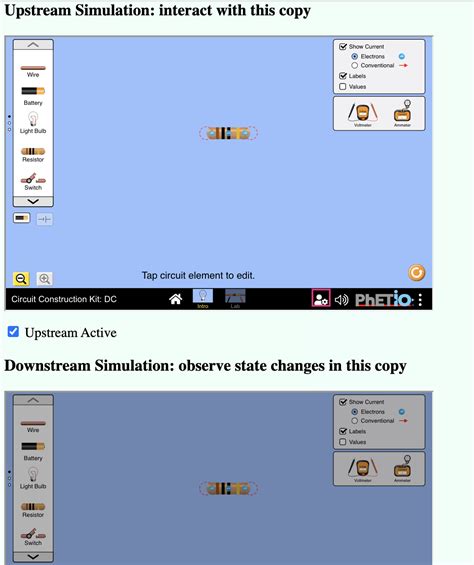 closing a dialog in the state wrapper leads to a dimmed downstream sim
