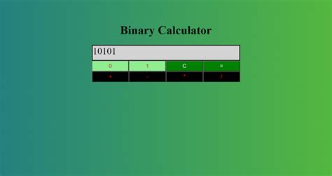 GitHub Prathamesh Dukare Binary Calculator This Is A Binary Calculator Which You Can Use To
