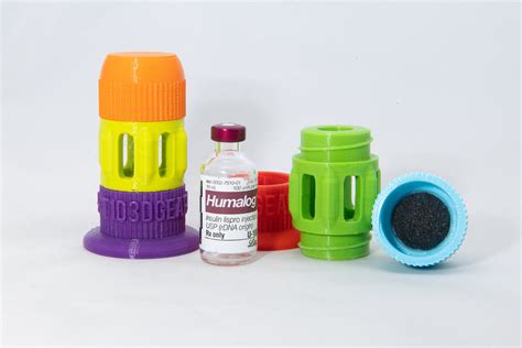 Humalog Novalog 10ml 3 Piece 3d Printed Insulin Vial Etsy