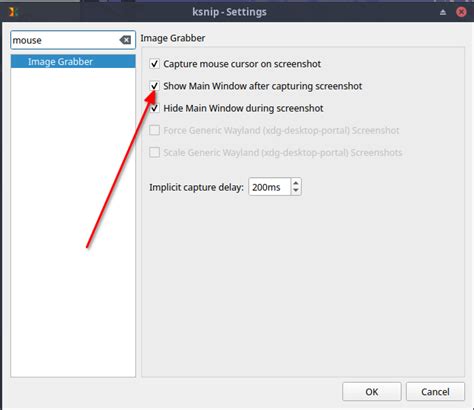 mouse capture doesn t capture mouse · issue 947 · ksnip ksnip · github