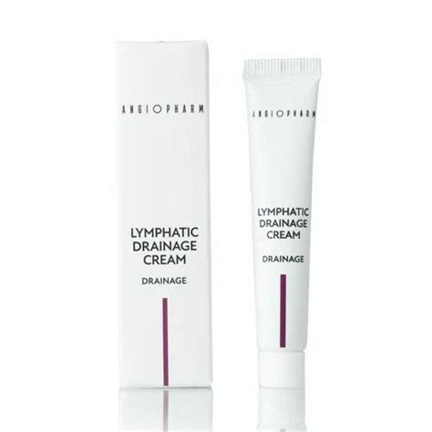 Angiopharm Lymphatic Drainage Cream Лимфодренажный крем для лица 7мл ...