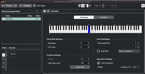 Pitch Shift Time Correction Cubase Steinberg Forums