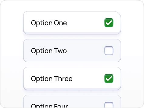 Checkbox Ui Design Tutorial Behance