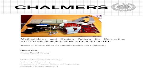 Methodology And Design Pattern For Converting Autosar · Methodology