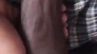 Big Black Cock Handjob