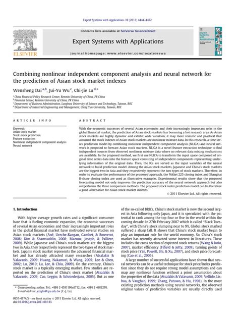 Combining Nonlinear Independent Component Analysis And Neural Network
