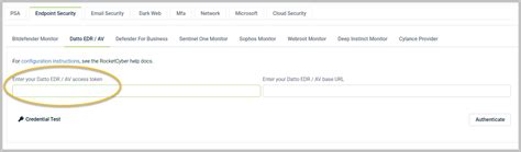 Configuring Datto EDR And Datto AV