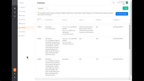 Creating A Checklist Using Automated Checklist Generator In FacilityBot YouTube